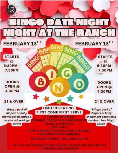 February Bingo Date Night - Laughlin Ranch